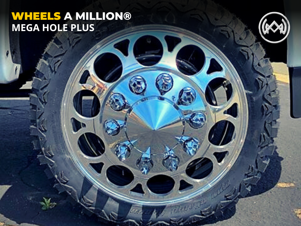 Mega Hole Plus Classic Dually Wheel - Wheels A Million®